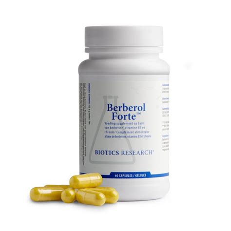 Biotics Research Berberol Forte 60 Capsules Easypara