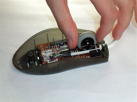 Removing The Logitech Mbj Mouse Scroll Wheel Ifixit