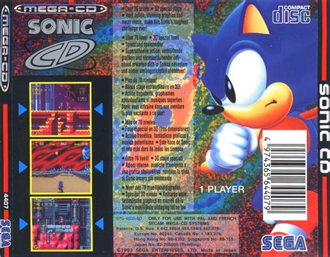 Captain Williams Sonic The Hedgehog Cd Main Feature