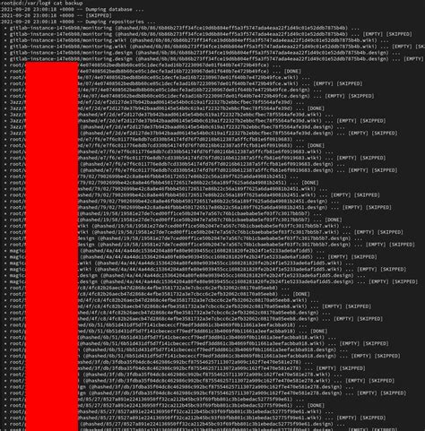 backup only restoring monitoring repository general gitlab forum