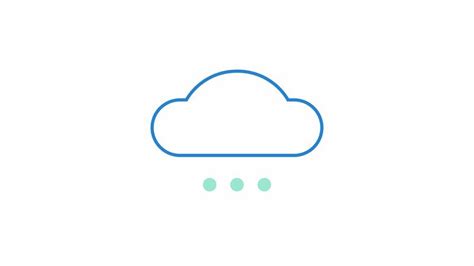 Animated Blank Rain Cloud Preloader 21413558 Stock Video At Vecteezy