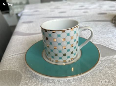 Чашки за късо кафе фин порцелан нови 10 лева за сет в Сервизи в гр Русе Id38817663 — Bazar Bg