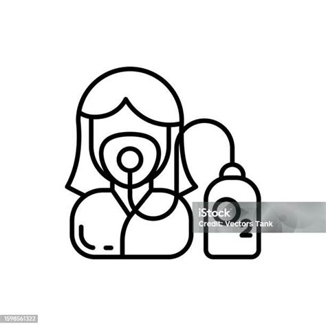 Ikon Pasokan Oksigen Dalam Vektor Logo Ilustrasi Stok Unduh Gambar