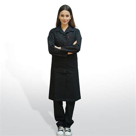 لاب كوت نسائي أبيض مسيز