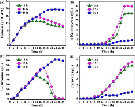 Fed Batch Fermentation Profiles Of E Coli Thrddrhtadilvih Pbv220 Ilva Download Scientific