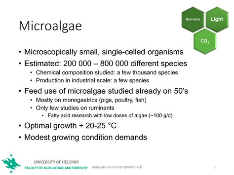 Microalgae As A Protein Feed For Dairy Cows Pdf