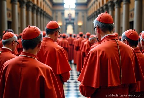 Cardinals Gathered In The Sistine Chapel Prompts Stable Diffusion Online