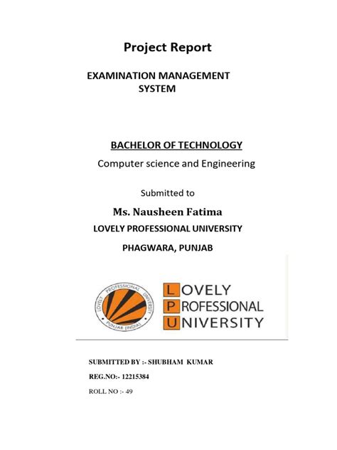 Html Project Pdf