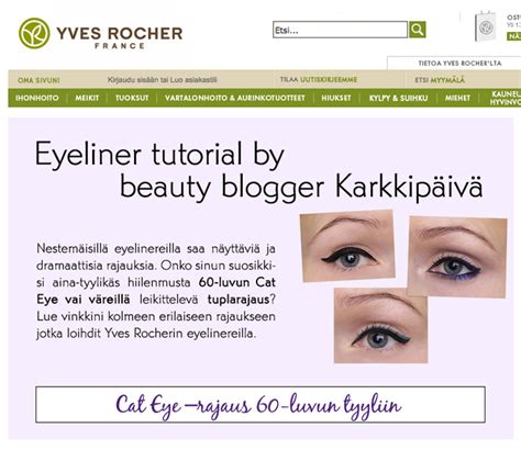 Eyeliner Tutorial Karkkipäivä