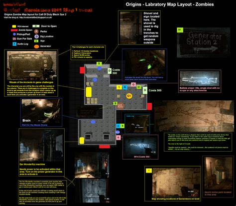 Call Of Duty Black Ops 2 Zombies Origins Map Layout