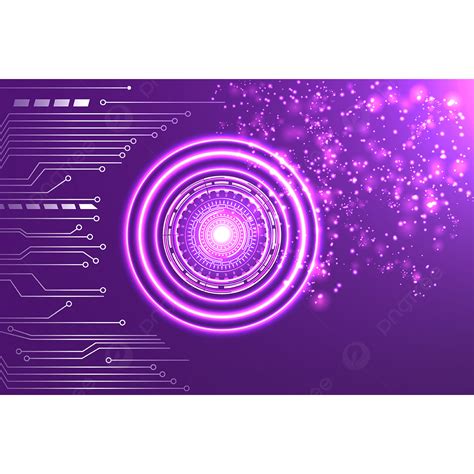 Abstract Computer Technology Background