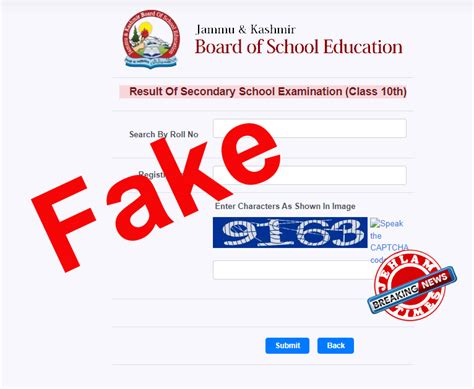 Fake 10th Class Result Links Circulating On Social Media The Jehlam Times