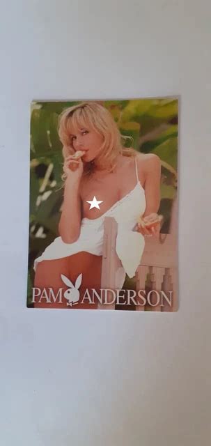 Playboy Carte Pamela Anderson N° 59 January 1990 Newsstand Special
