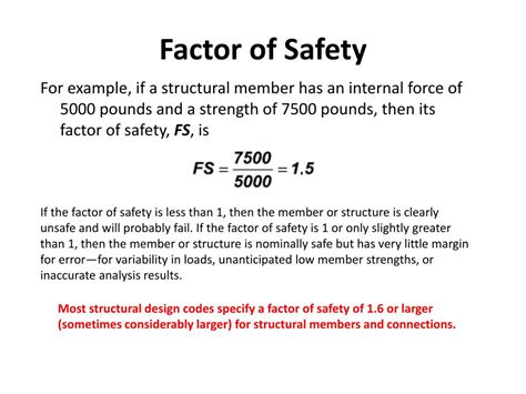 Safety Factor Defined At Therese Arnold Blog