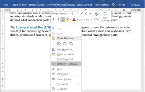 5 Ways To Remove Hyperlinks From Microsoft Word Documents