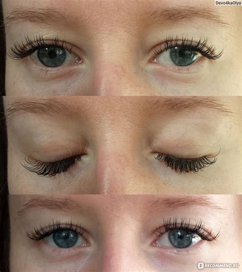 Нарощенные ресницы виды и эффекты с до и после 75 фото картинки Modnica Club