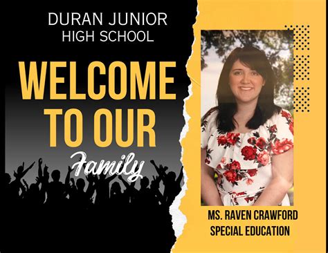 Duran We Would Like To Welcome Ms Raven Crawford To The Duran Jr