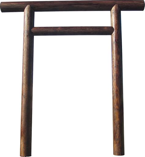 Samsgazebos Japanese Shinmei Style Wooden Torii Garden Gate 8 Ft