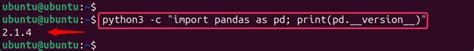 How To Install Pandas On Ubuntu 2404 3 Practical Methods
