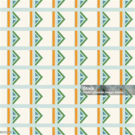 여름 열대 기하학적 원활한 패턴 디지털 스크랩북 종이와 반복 아이 디자인을위한 밝은 복고풍 지오 모양 벡터에 재미 남성 셔츠