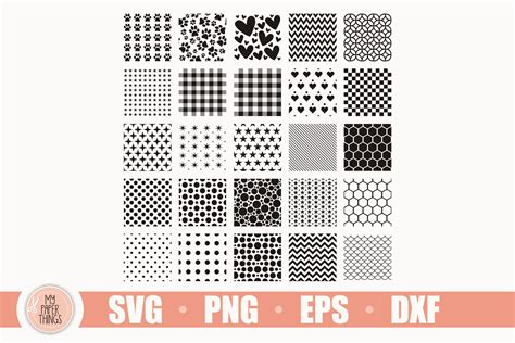 Seamless Pattern SVG Bundle