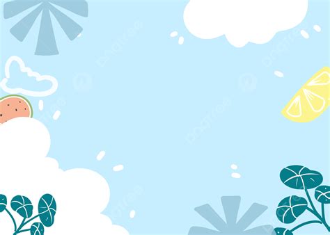 안녕하세요 여름 식물 배경 일러스트 레이션 배경 이미지 안녕하세요 여름 여름 배경 일러스트 및 사진 무료 다운로드