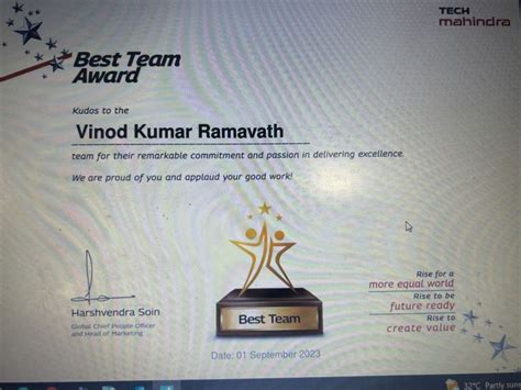 Ramavath Vinod Kumar On Linkedin Techmahindra Thebankofnovascotia