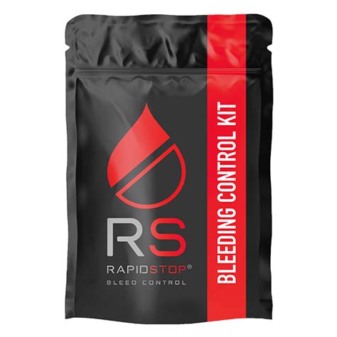 Rapidstop Bleeding Control Kit Small Safety Best