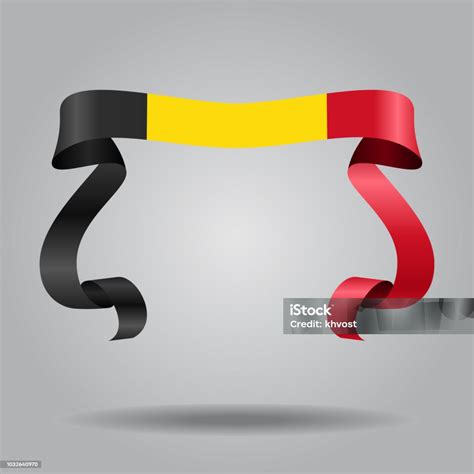 벨기에 깃발 물결 리본 배경입니다 벡터 일러스트입니다 0명에 대한 스톡 벡터 아트 및 기타 이미지 0명 곡선 국가 지리적