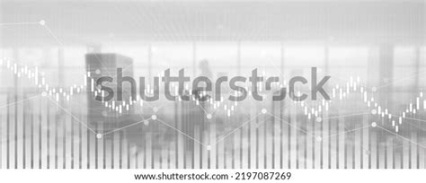 Financial Chart Line Graph Stock Market Stock Illustration 2197087269