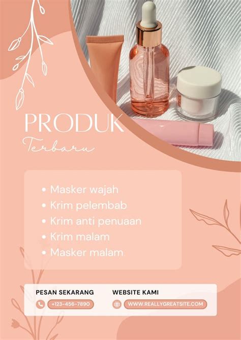 Contoh Poster Kecantikan Gratis And Siap Edit Canva