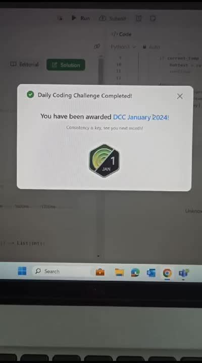 sinky priya on linkedin coding leetcode dailychallenge iwork4dell