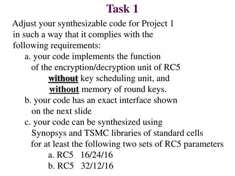 ppt ece 545 project 2 specification part i powerpoint presentation free download id 1753561