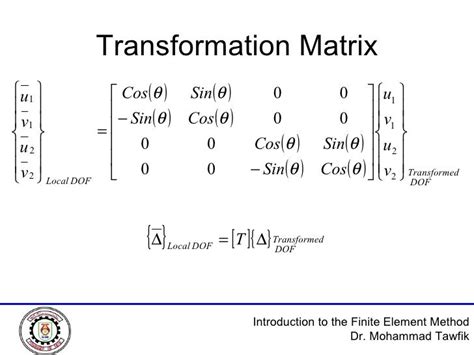An Introduction To The Finite Element Method