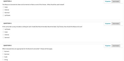 Solved Question 1 10 Points Save Answer In The Data Editor