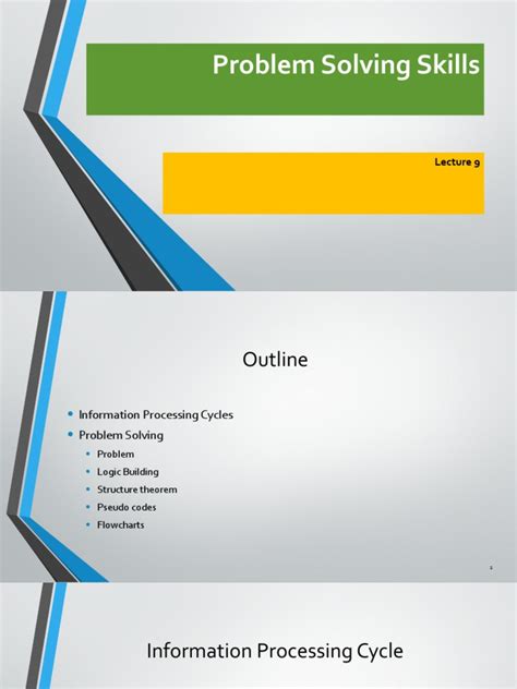 Problem Solving Skills Download Free Pdf Control Flow Algorithms