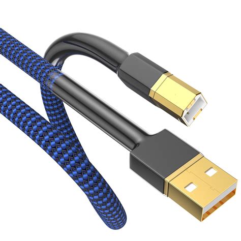 3 X Brand New Audiocrast Hifi Usb Cable 05m 4n Ofc Usb20 A Male To B