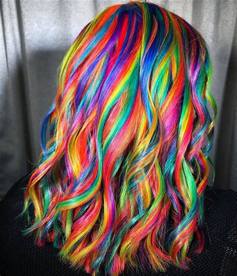 Colorful Hair Inspiration On Instagram “follow Haircolortrend For
