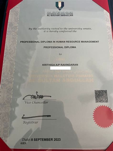 Krithiga R On Linkedin Just Received This Today And It Marks A Significant Milestone In My