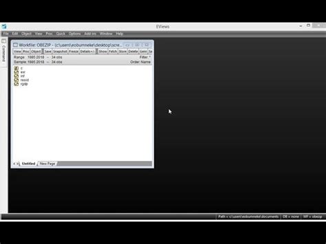 Eviews How To Convert Annual Data To Monthly And Quarterly Data