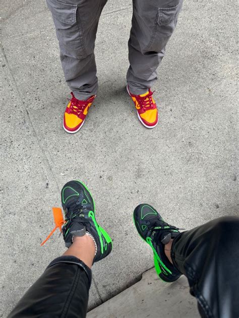 Shoe Cam Off White Dunks Style Dunk