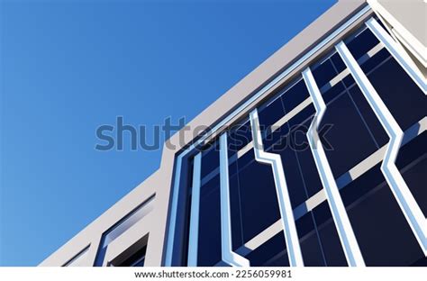 Corner Building Architecture Office Detil 3d Stock Illustration Corner Building Architecture Office Detil 3d Stock Illustration