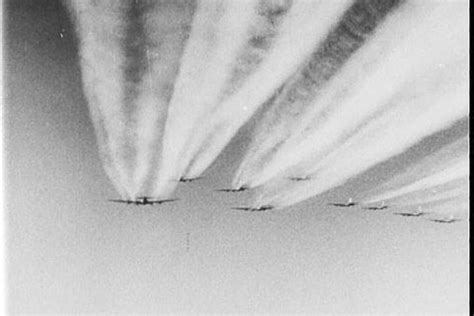 A Visible Trail And Particulate Left In The Sky As Part Of A Covert