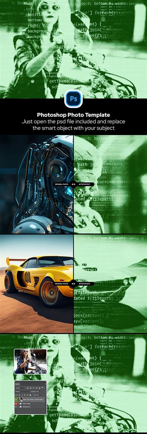 Programming Code Screen Photo Effect Add Ons Graphicriver