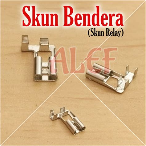Jual 20pcs Skun Bendera Relay Riley Rellay Shopee Indonesia