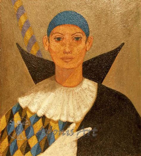 Harlequin By Unknown Artist Adonis Art International