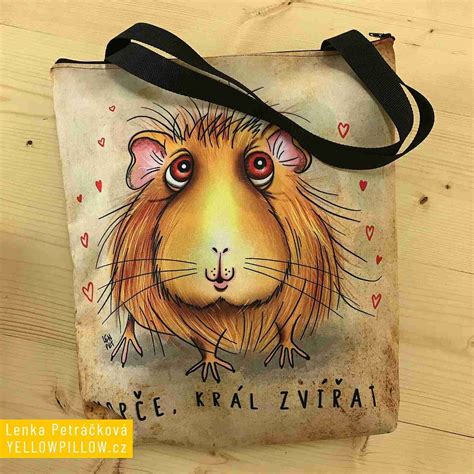 Velká Morče Chlupaté Yellowpillow