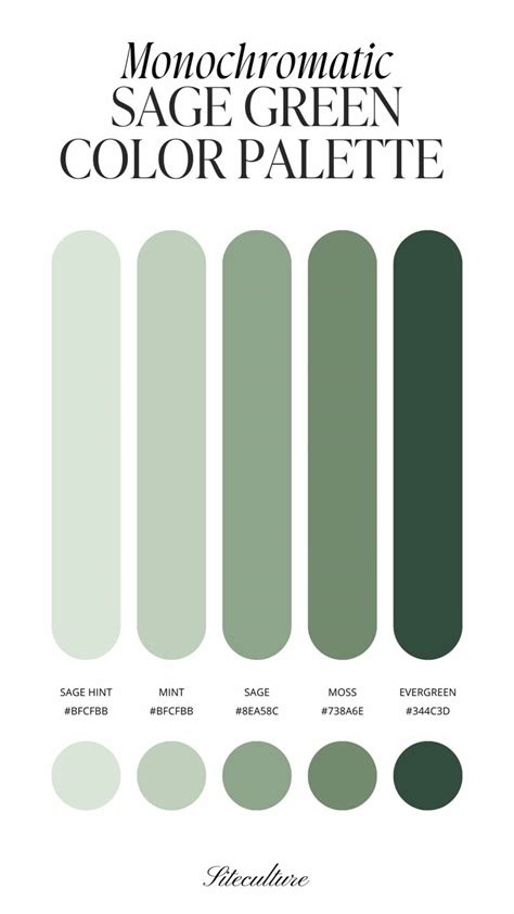 5 Gorgeous Sage Green Color Palettes You Need To See Siteculture