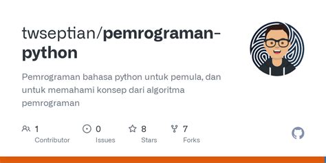 Pemrograman Pythonutsmd At Master · Twseptianpemrograman Python · Github