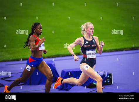 Keely Hodgkinson Participating In The 800 Meters At The Paris 2024
